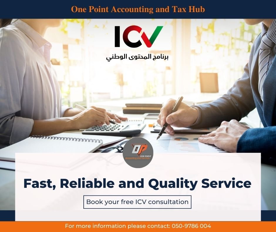 One Point Accounting and Tax Hub|ICV &ISO Certificate Expert